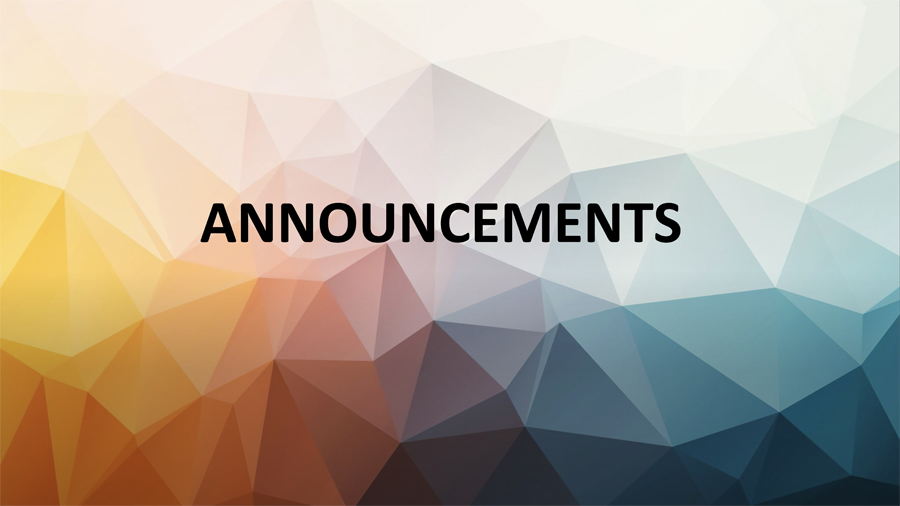 ANNOUNCEMENTS - Salem Lutheran